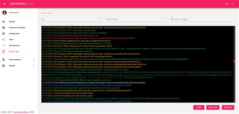 Genymotion Cloud PaaS Releases Version 8 0 With Logcat UI And Opengapps