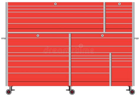 Metal Tool Box Stock Illustrations 9676 Metal Tool Box Stock