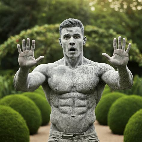 Stone Statue Transform In Garden 8 By Maledollmaker2024 On Deviantart