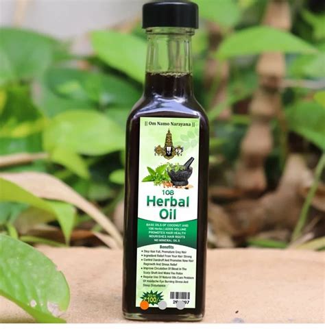 Herbal Natural 108 Hair Oil At ₹ 70bottle In Arakandanallur Id