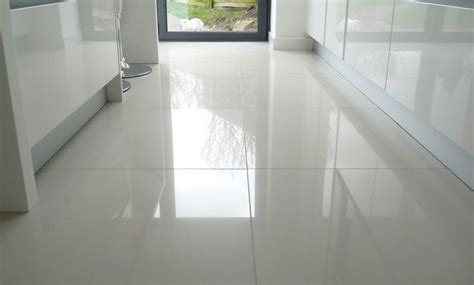 Shiny Ceramic Tile Floor Flooring Ideas