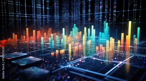 representation of data analytics charts graphs and data driven
