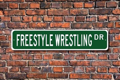 Lutte Libre Enseigne De Lutte Libre Fan De Lutte Libre Cadeau De