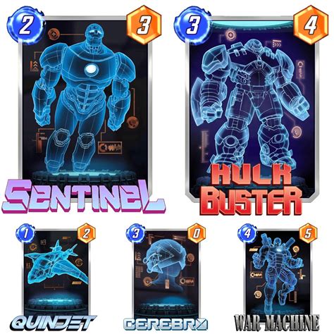 Blueprints Variants In Animated Are Something Else Rmarvelsnapmemes