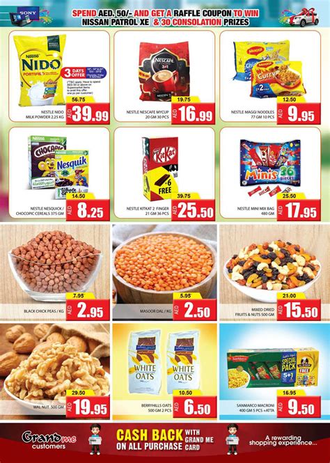 Mega Bumper Prize Shop And Win From Grand Hypermarket Until 31st