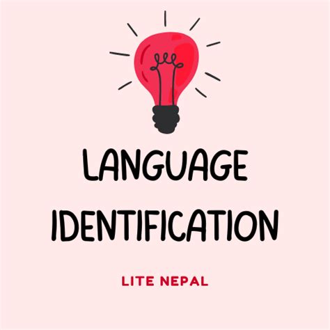 Language Identification Lite Nepal