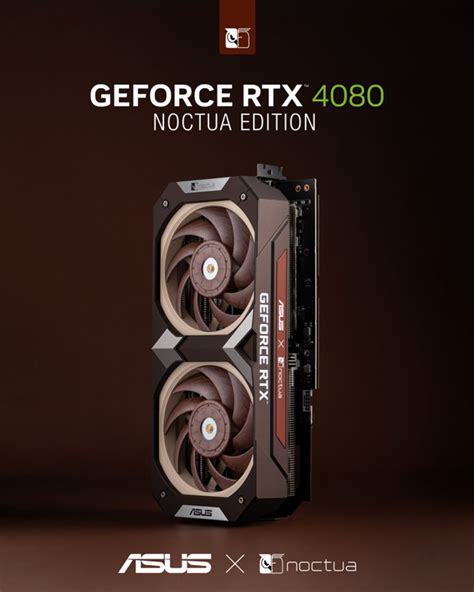 Geforce Rtx 4080 Noctua Oc Edition Asus Und Noctua Machen Nvidias Ada Lovelace Mit 4 3 Slots