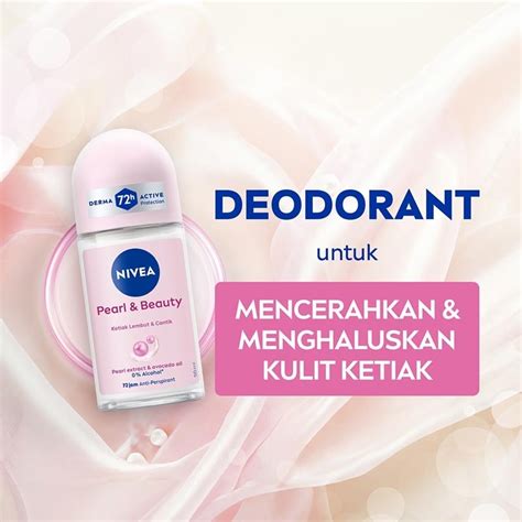 Nivea Nivea Deodorant Roll On Pearl And Beauty 50ml Watsons Indonesia