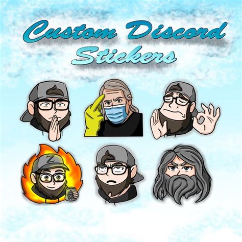 Custom Discord Emojis Stickers Etsy