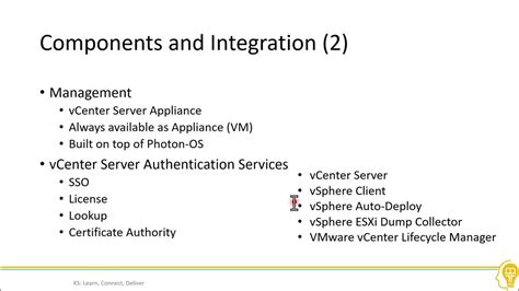 Vsphere 8 Component Integration Youtube Vsphere 8 Component Integration Youtube