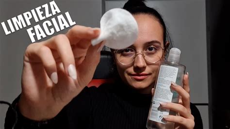 Asmr Limpieza Facial Relajante 🧽 Roleplay En Español Youtube