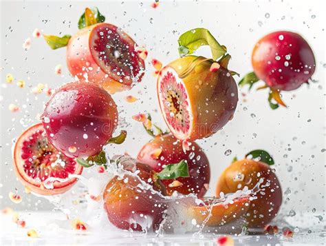 Photography Of Passionfruit Falling From The Sky Hyperpop Colour