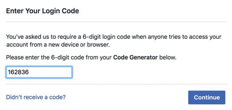 Facebook 6 Digit Confirmation Code What You Should Know