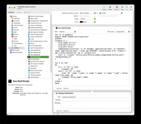 Using Tinypng Image Compression From Macos Finder Contextual Menu