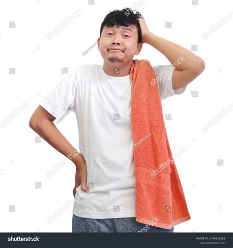 Indonesian Man Has Just Woken Still Stock Photo Shutterstock