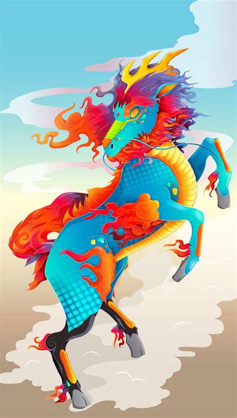 Kirin Illustration On Behance