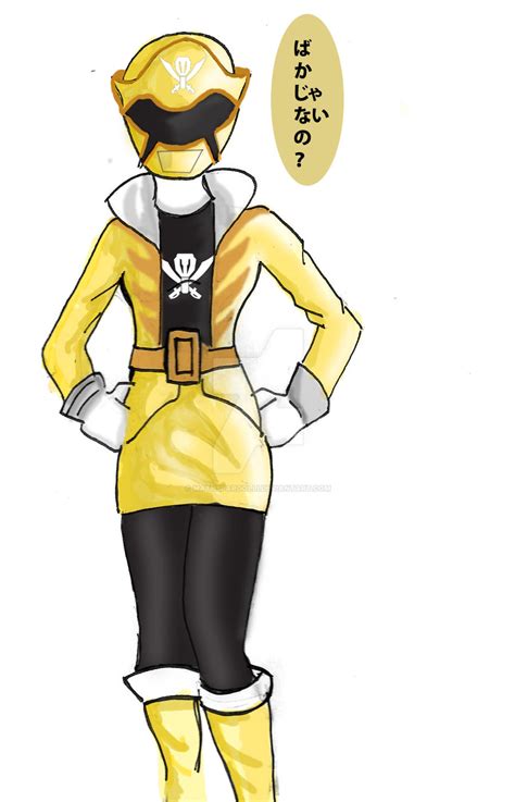 Gokai Yellow By Mathspargolli On Deviantart