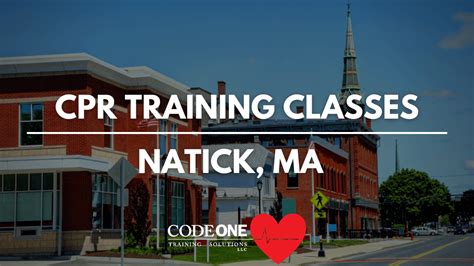 Cpr Training Classes In Natick Massachusetts Code One Cpr Training