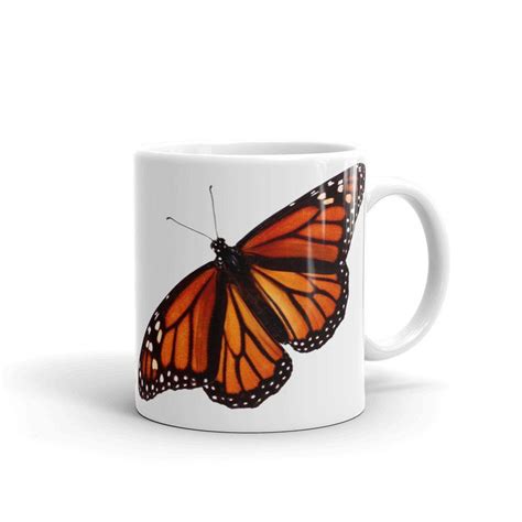 11oz 15oz Butterfly Mug Monarch Butterfly Mug Monarch Butterfly Cup