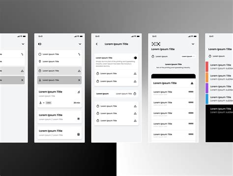 300 Mobile Ui Screens Design Freebies