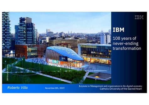 Ibm 108 Years Of Never Ending Transformation Ppt
