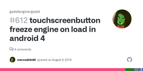Touchscreenbutton Freeze Engine On Load In Android 4 · Issue 612