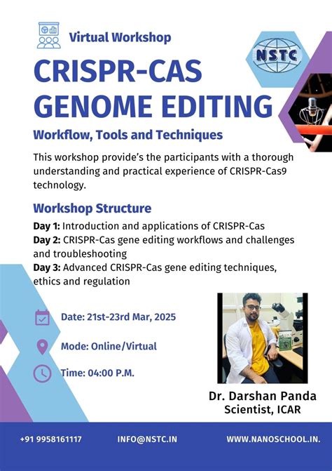 Join Our Expert Led Workshop On Crispr Cas Genome Editing Workflow Tools And Techniques And