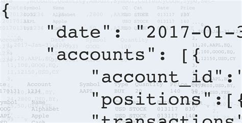 A Common Data Format We Parse Financial Data From Hundreds By Dénes
