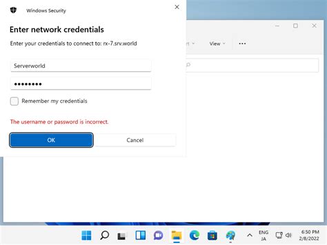Windows Server 2022 File Server Access To Share Folder Server World