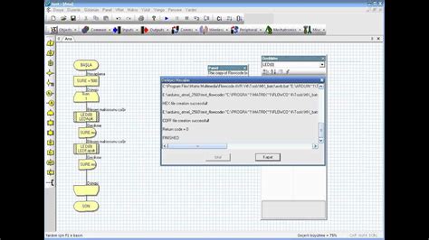 Flowcode Ile Arduino Mega 2560 Atmel Mikrodenetleyici Bootloader Youtube