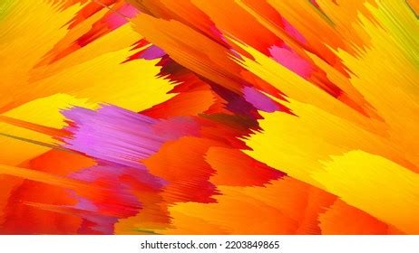 Depth Map 3d Abstract Wallpaper Full Stock Illustration 2203849865
