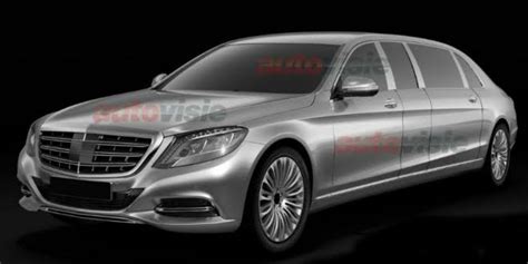 Mercedes Benz S Class Pullman Patent Photos Leaked Car Blog India