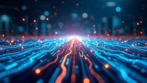 A Neural Network Grid Featuring Glowing Data Signals Flowing Between Interconnected Nodes