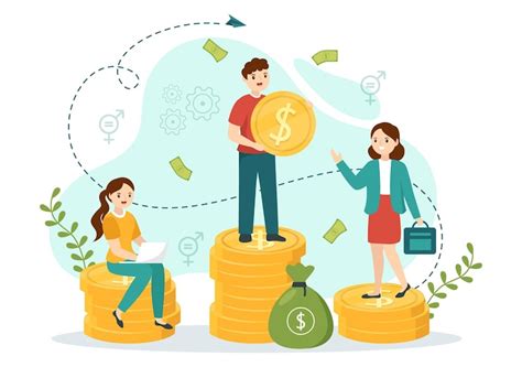 Premium Vector Gender Equality Vector Illustration With Men And Women