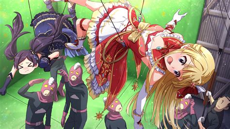 Safebooru Blonde Hair Blue Eyes Dress Emily Stuart Idolmaster Million