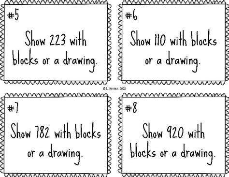 Place Value Task Cards Classful