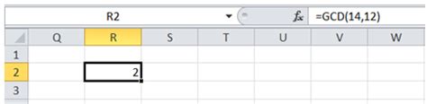 ExcelMadeEasy Find Greatest Common Divisor In Excel