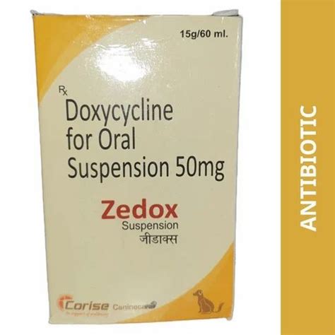 Zedox Doxycycline Monohydrate Syrup For Clinical At ₹ 200 Box In Nagpur