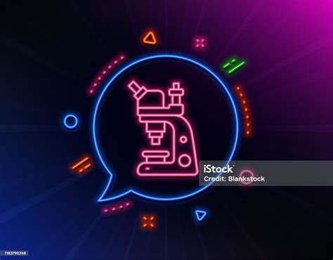 顯微鏡線圖示化學實驗室標誌分析向量向量圖形及更多事件圖片 事件 健保和醫療 化學 Istock