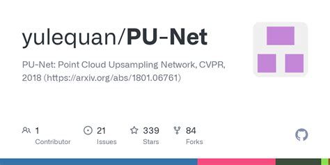 github yulequan pu net pu net point cloud upsampling network cvpr