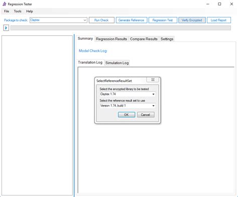 Regression Test Claytex