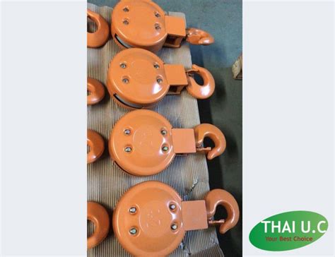 ตะขอรอก ขนาด 10 ตัน 10 Ton Hook For Electric Hoist บริษัท ไทยยูซี จำกัด รอกยกสินค้า เครนและ