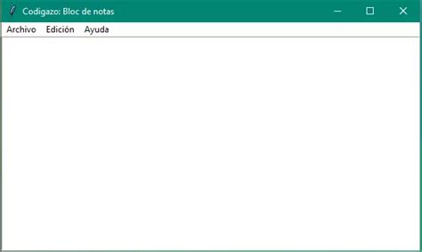 Como Hacer Un Bloc De Notas En Python Python