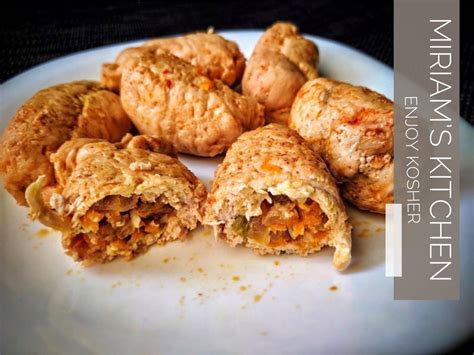 Chicken Rolls With Stuffing Passover Recipe 3d Kitchen Art