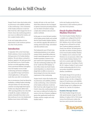 Exadata Is Still Oracle PDF