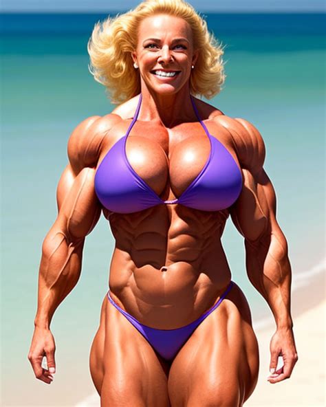Windswept Mature Muscle Lady By Asalmon1986 On Deviantart