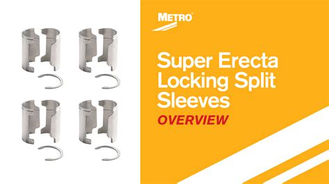 Watch Metro Super Erecta Locking Split Sleeves Overview On Amazon Live