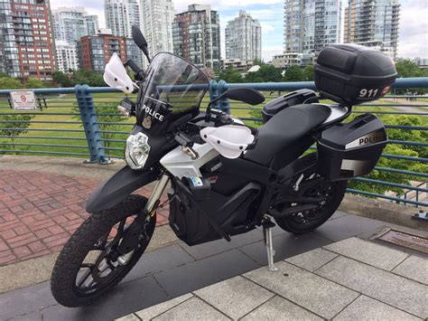 Vancouver Police 100th North American Law Agency To Use Zero Motorcycles