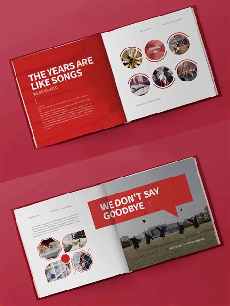 纪念册学校画册这样设计一稿过！ 小红书 花瓣网