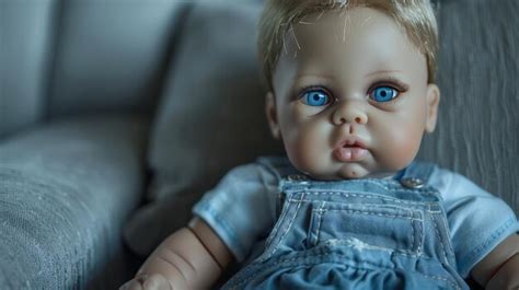 Detailed Close Up Of Doll With Beautifully Blurred Background For